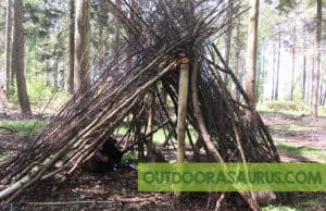 How to Build a Den in the Woods or Forest with Your Kids | Fort Idea!